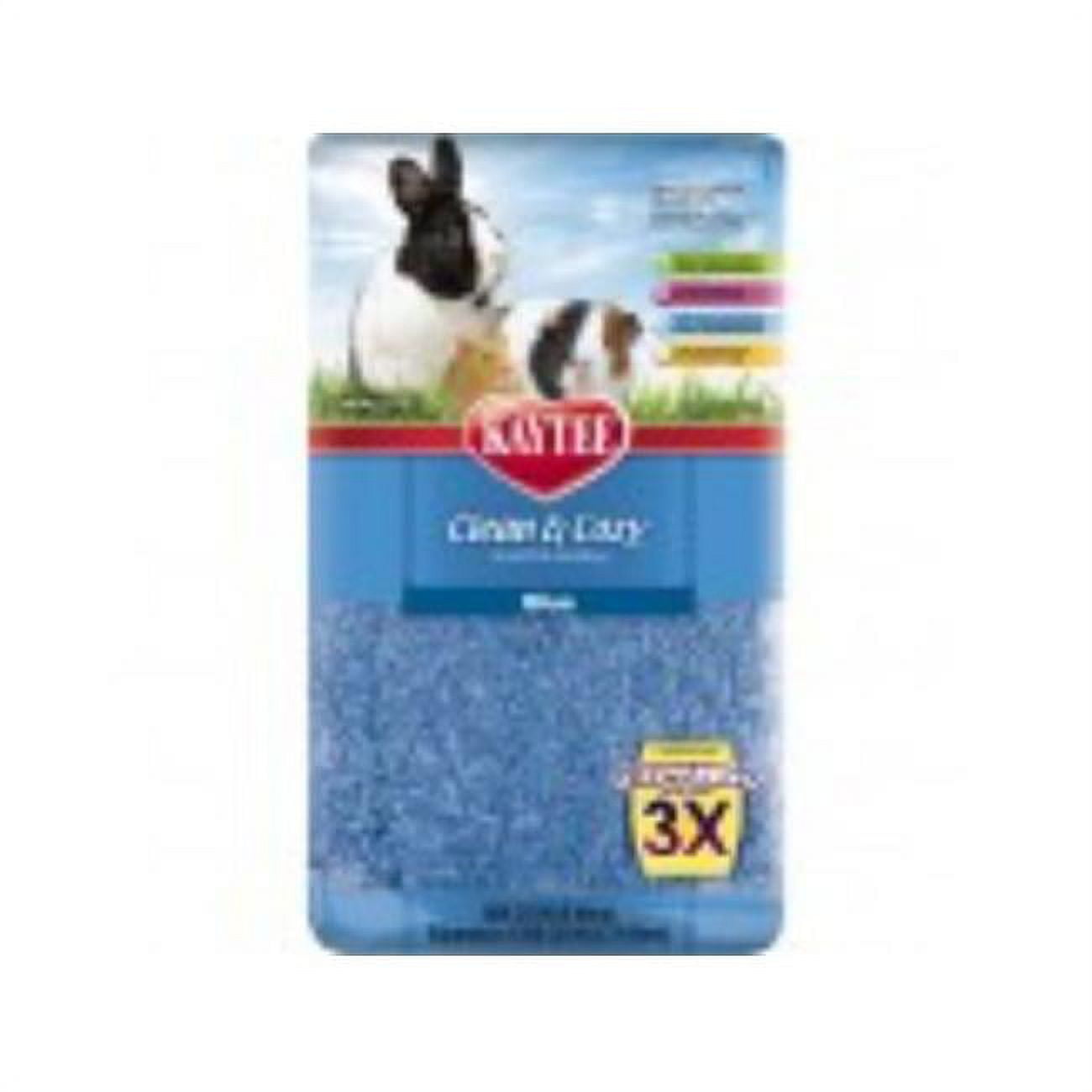 Clean & Cozy Bedding Small Animal Litter, Blue - 500 Cubic - Walmart.com