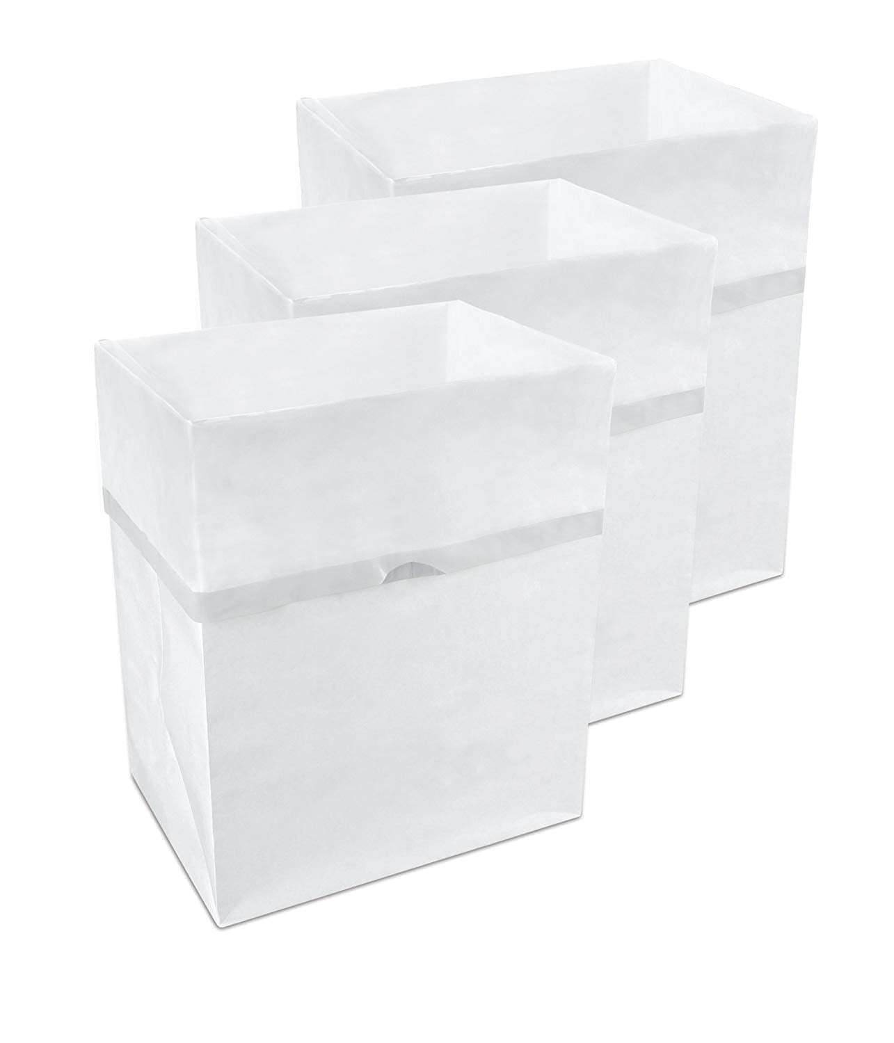 Clean Cubes 13 Gallon Disposable Household Recycled Paper Trash Cans ...
