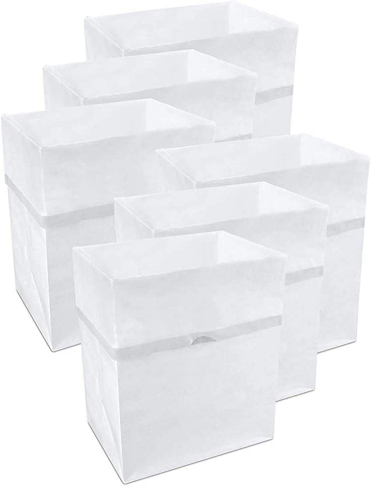 Clean Cubes 13 Gallon Disposable Plastic Garbage Trash Cans, 6-Pack ...