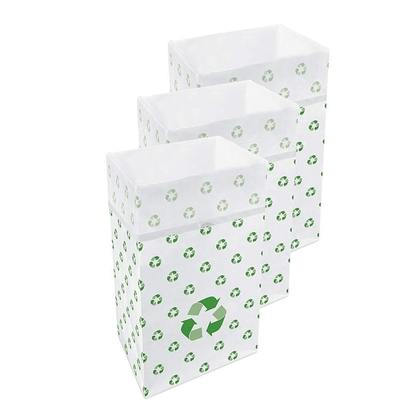 Free Shipping! Clean Cubes 30 Gallon Disposable Trash Cans (3-Pack ...