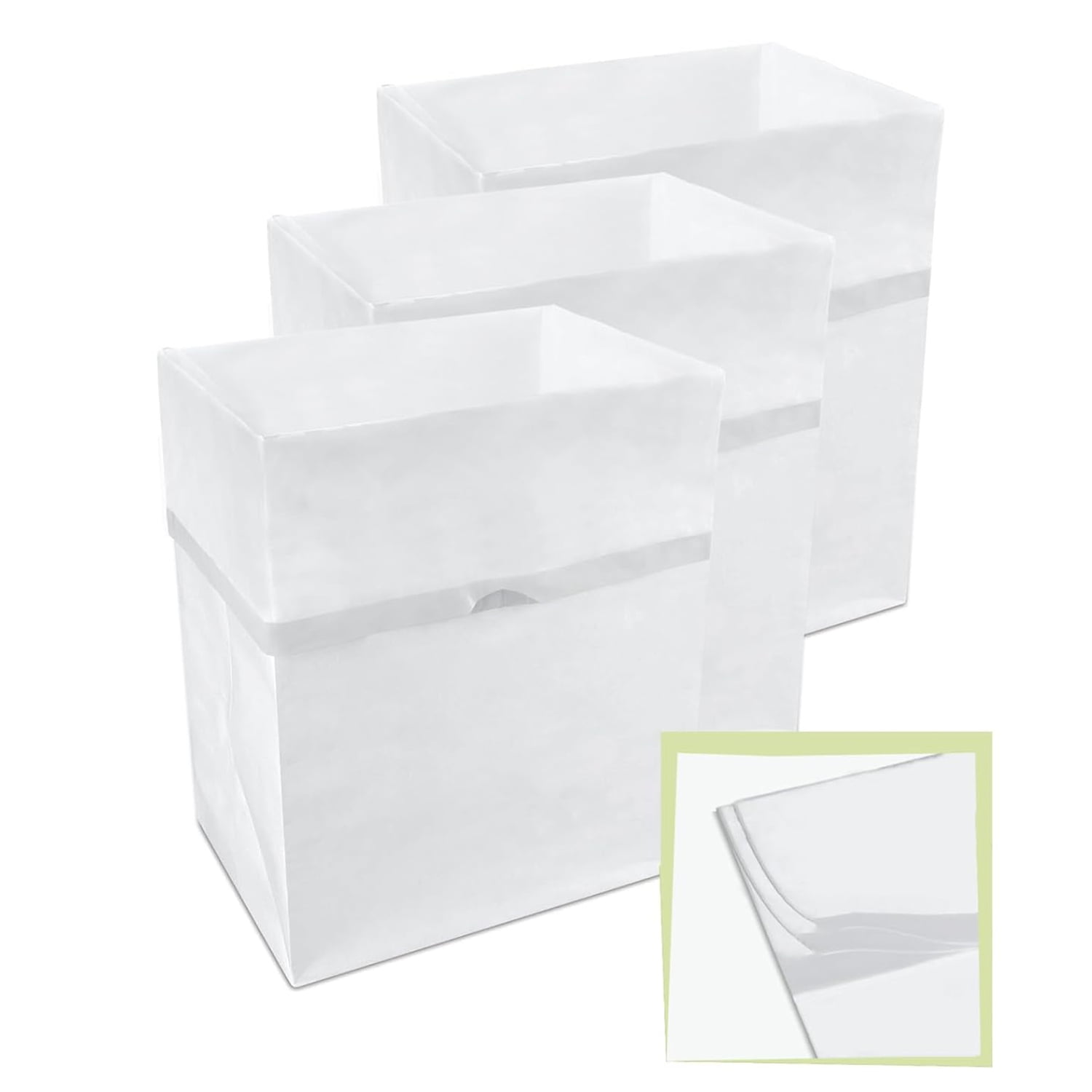 Clean Cubes 13 Gallon Indoor Garbage Pails with Removable Liner ...