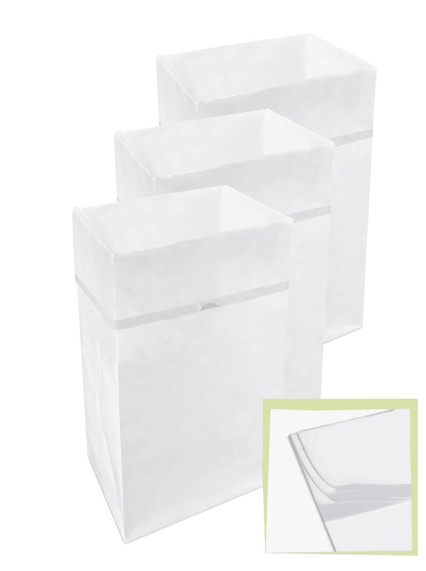 Clean Cubes Multi 30 Gallon Disposable Household Recycled Paper Trash ...