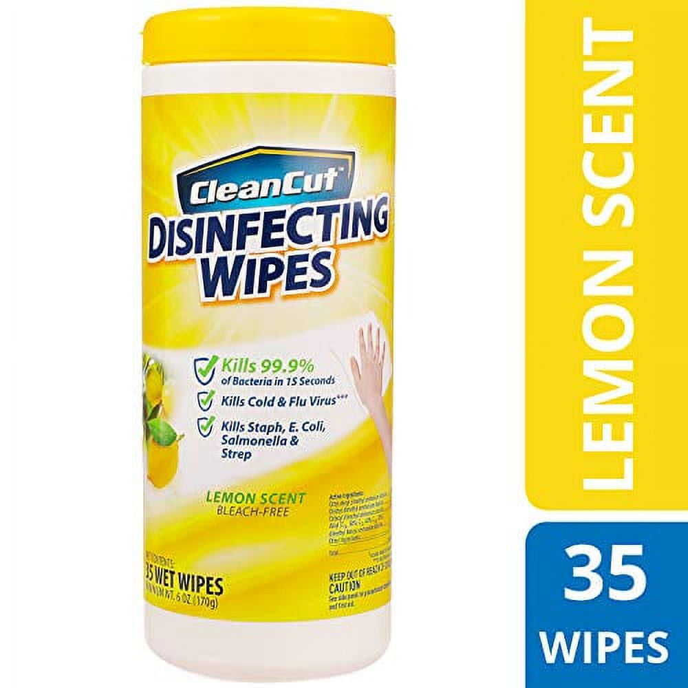 Clean Cut Disinfecting Wipes, 35 Each, White - Walmart.com