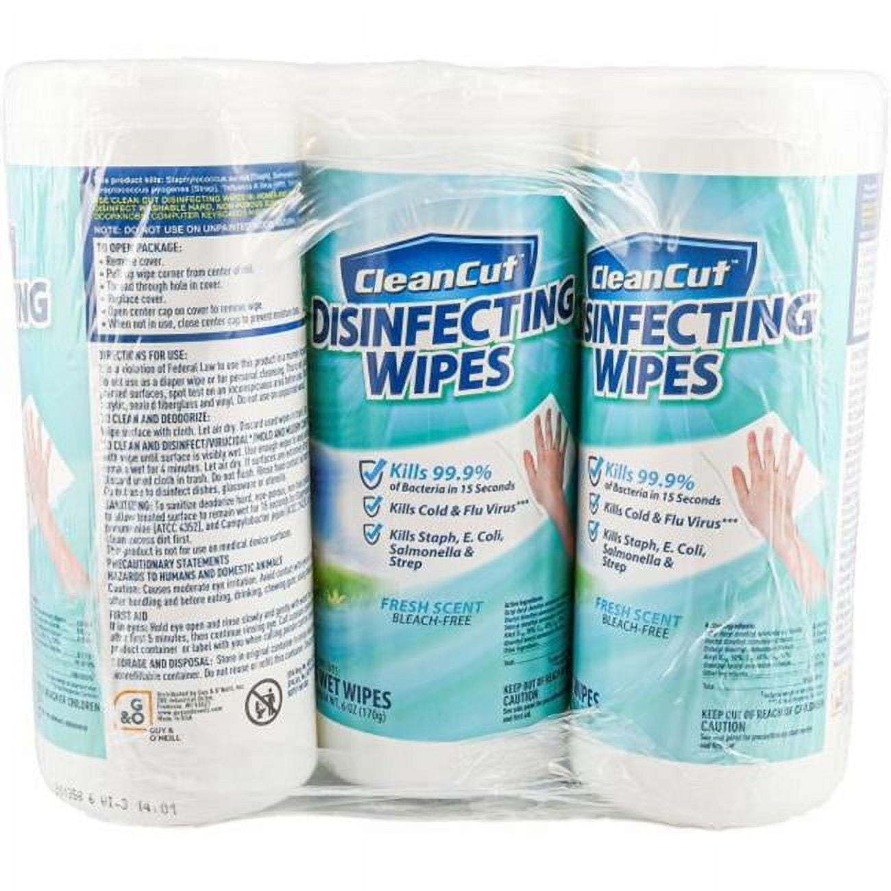 Clean Cut Disinfecting Wipes, White - Walmart.com
