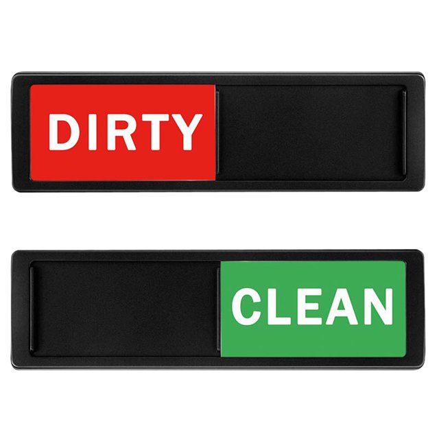 Clean Dirty Dishwasher Magnet Dirty Clean Sign - Clean Dirty Sign - New ...