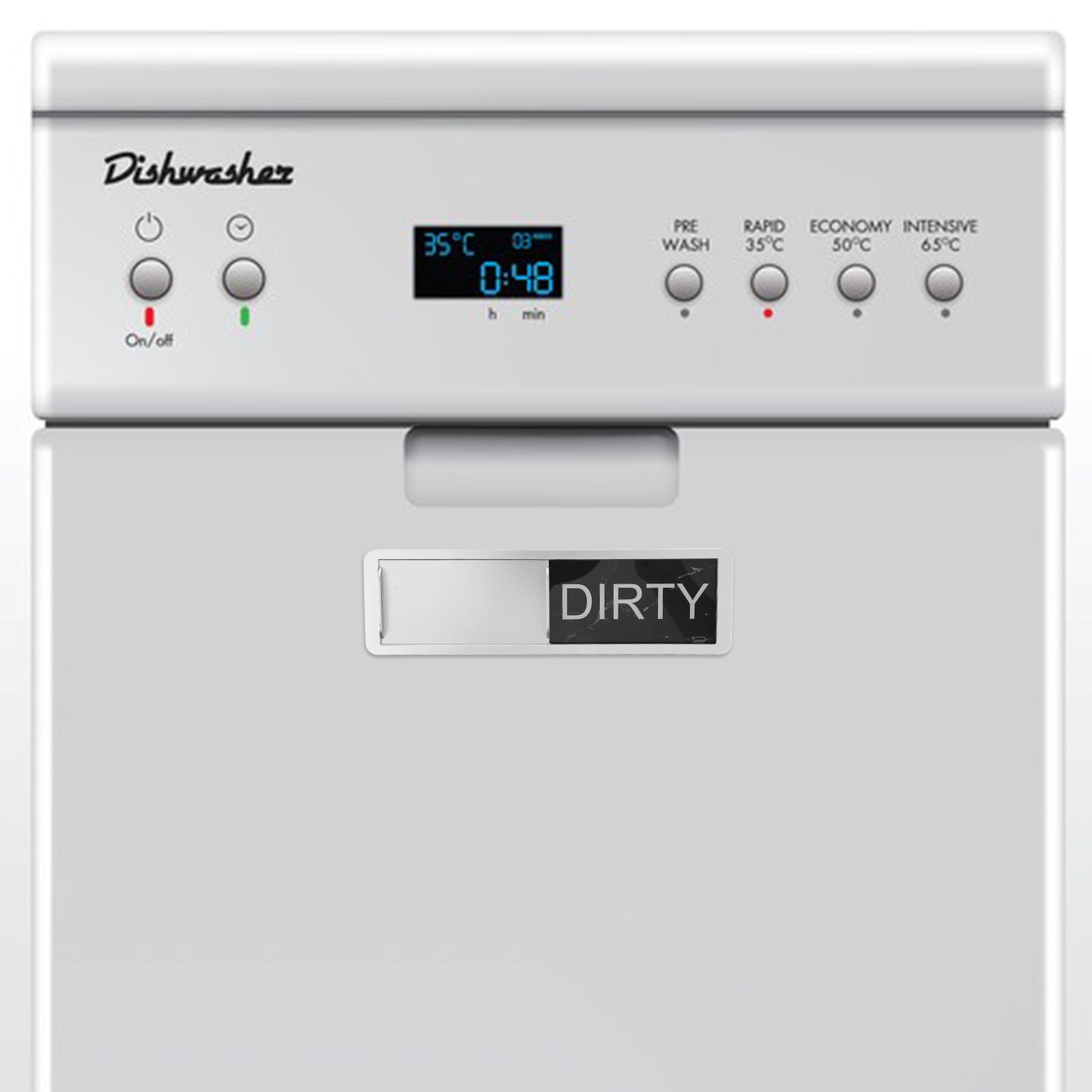Dishwasher Clean Dirty Magnet with DualSided Magnetic Feature for Home ...