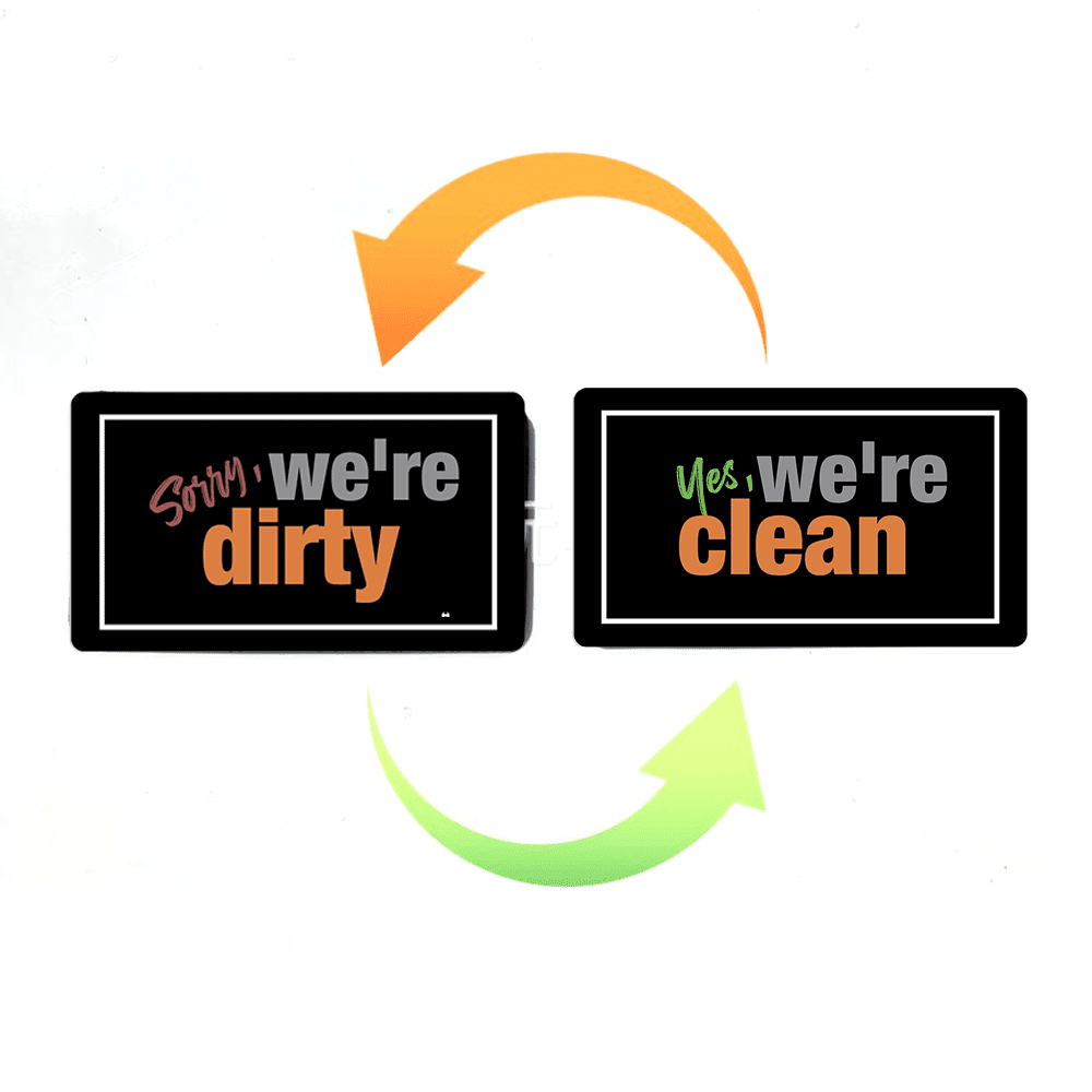 Clean Dirty Dishwasher Magnet, Reversible Dish Washer Sign, Double ...