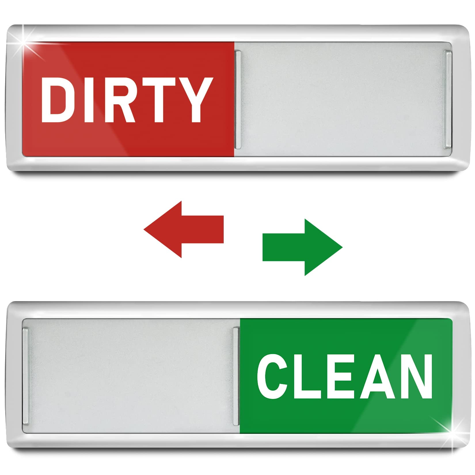 Clean Dirty Dishwasher Sign, Universal Kitchen Appliance Status Tracker ...