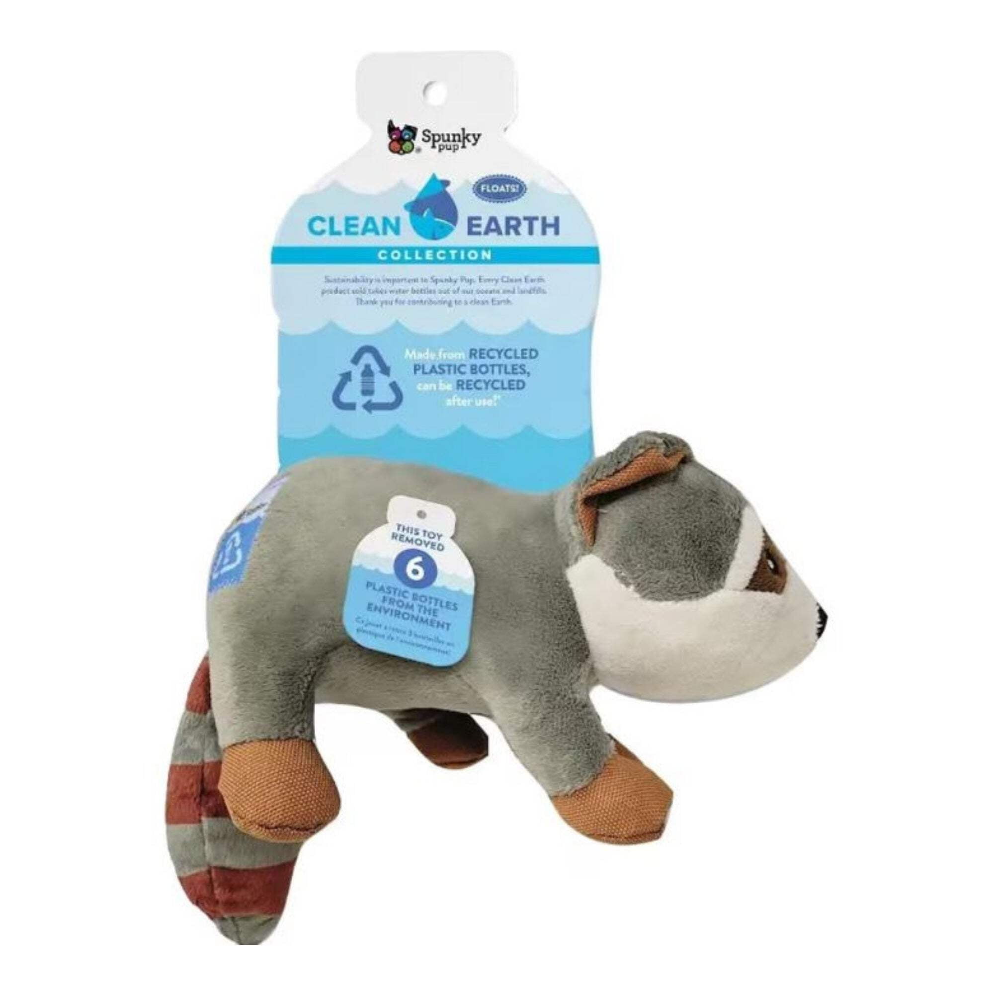 Earth Recycled Plush Toy Raccoon Small - Walmart.com