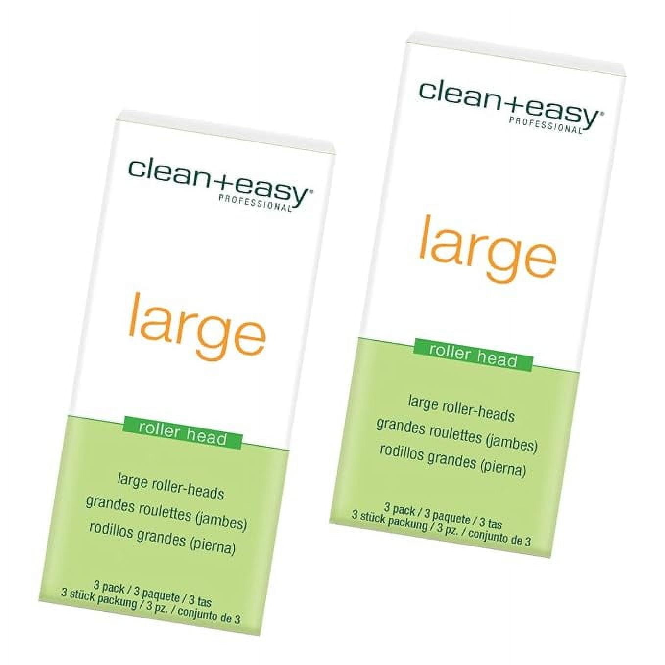 Clean + Easy Large Roller Heads for Use with Roll-On Wax Refill ...