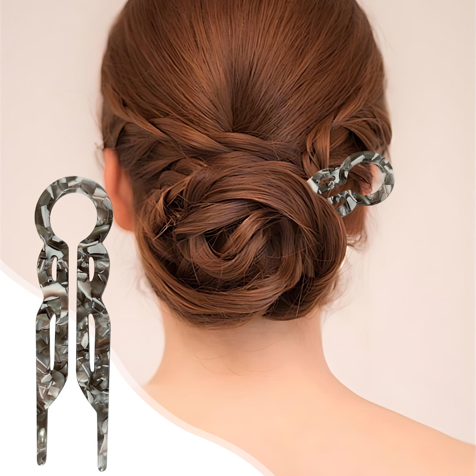 Clean Essentials, Hairpin, Small Fish Meatball Head, Daily Use ...