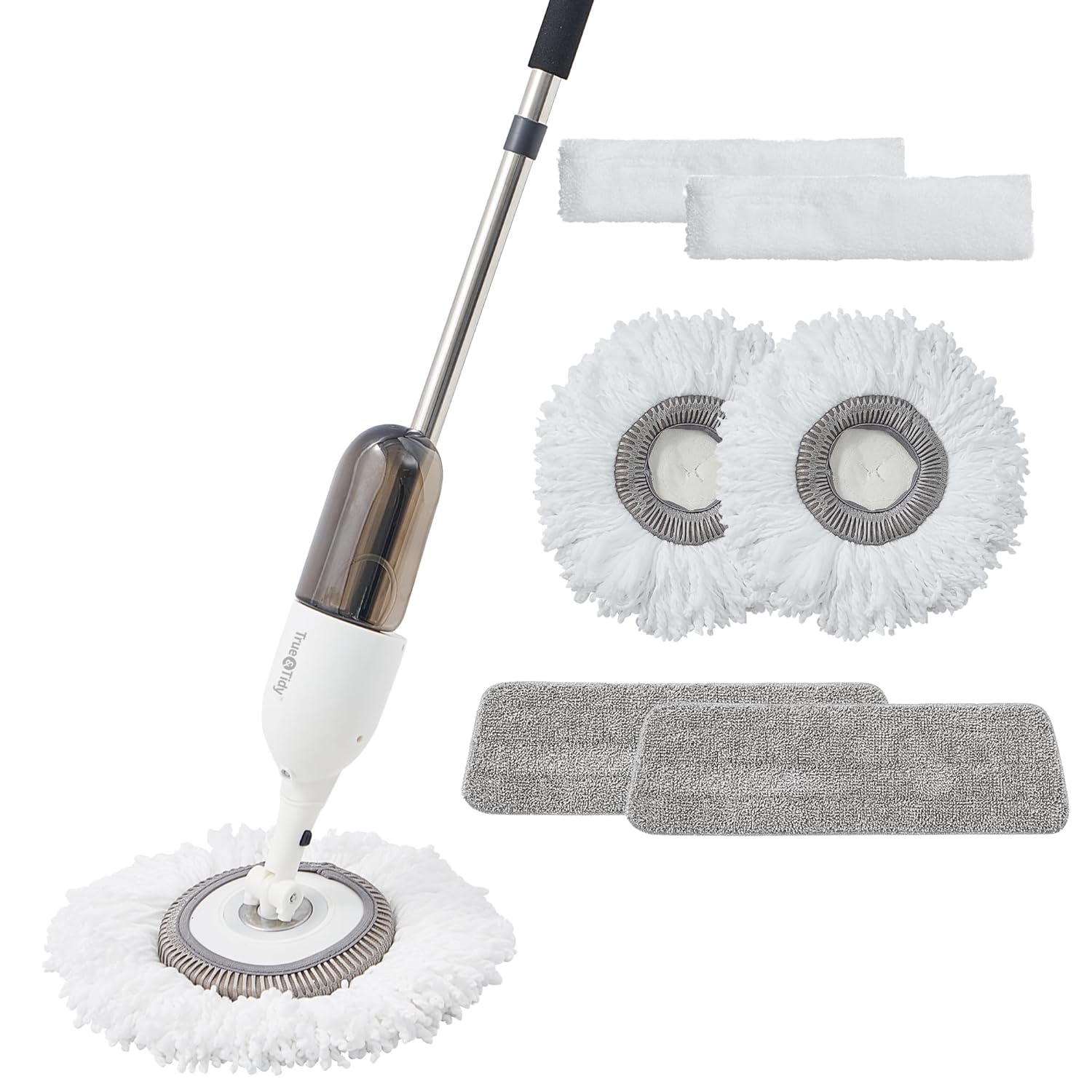 Clean Everywhere Spray Mop Kit Premium Floor Spray Mop Refill with Any ...