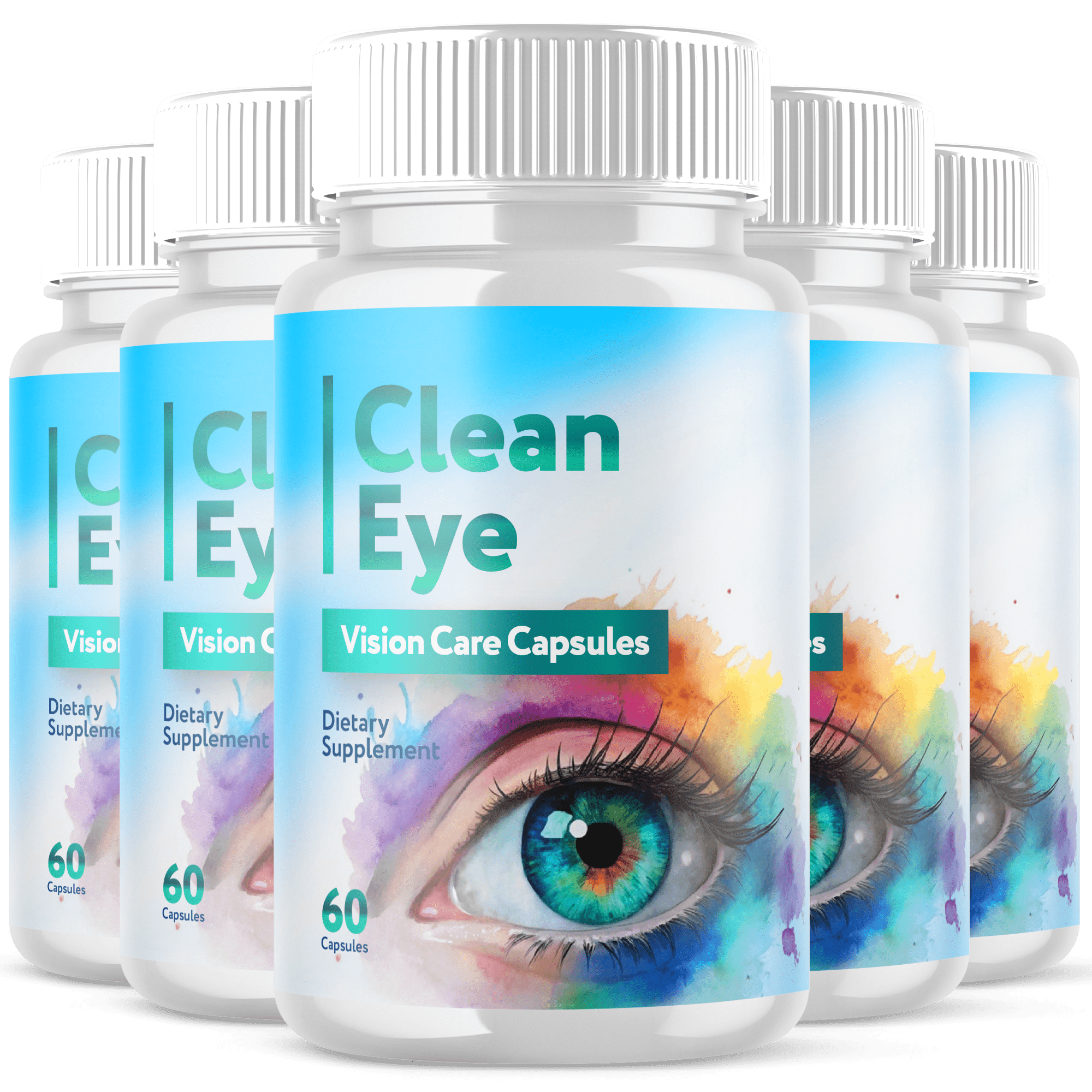 Clean Eye Vision Care Pills Advanced Formula Eye Health Supplement ...