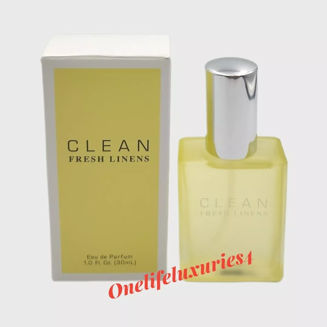 Clean FRESH LINENS EDP Perfume Women Spray 1 oz New In Box - Walmart.com