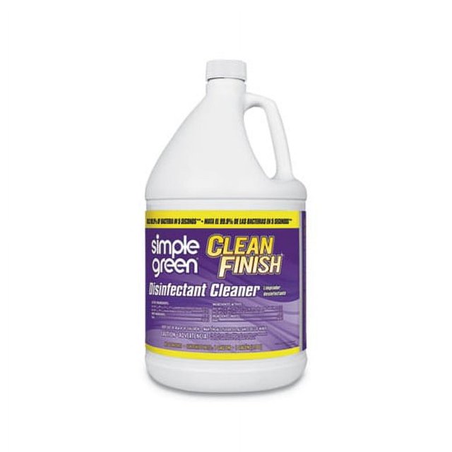 Clean Finish Disinfectant Cleaner 1 gal Bottle, Herbal, 4/CT - Walmart.com