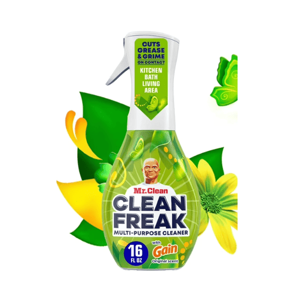 Clean Freak All Purpose Cleaner Spray, Multi-Surface Cleaning, , 16 fl ...