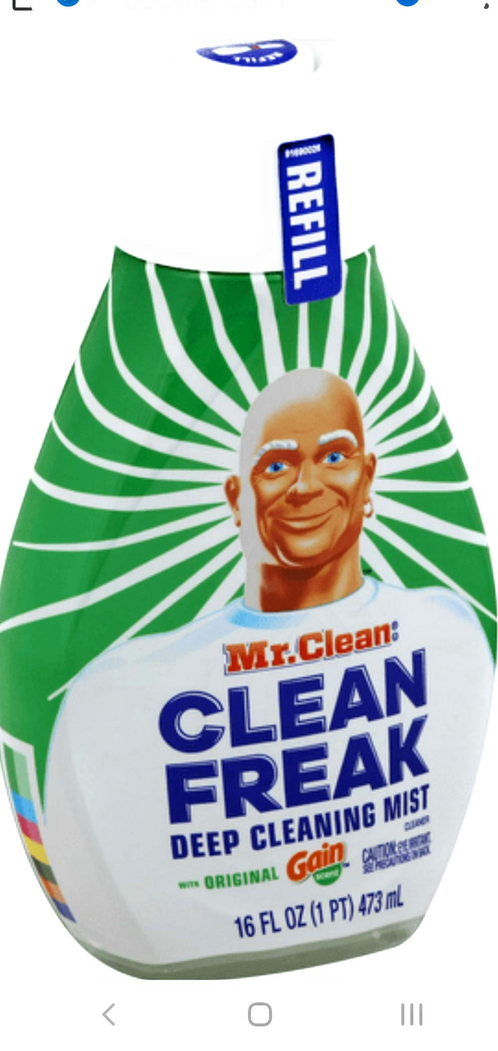 Clean Freak Deep Cleaning Multi Surface Mist Sprayer Refill, Gain, 16 ...