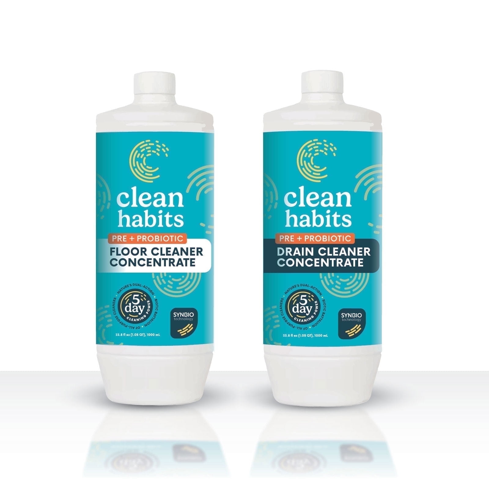 Clean Habits Probiotic Floor Cleaner and Drain Cleaners, 2ct - Walmart.com