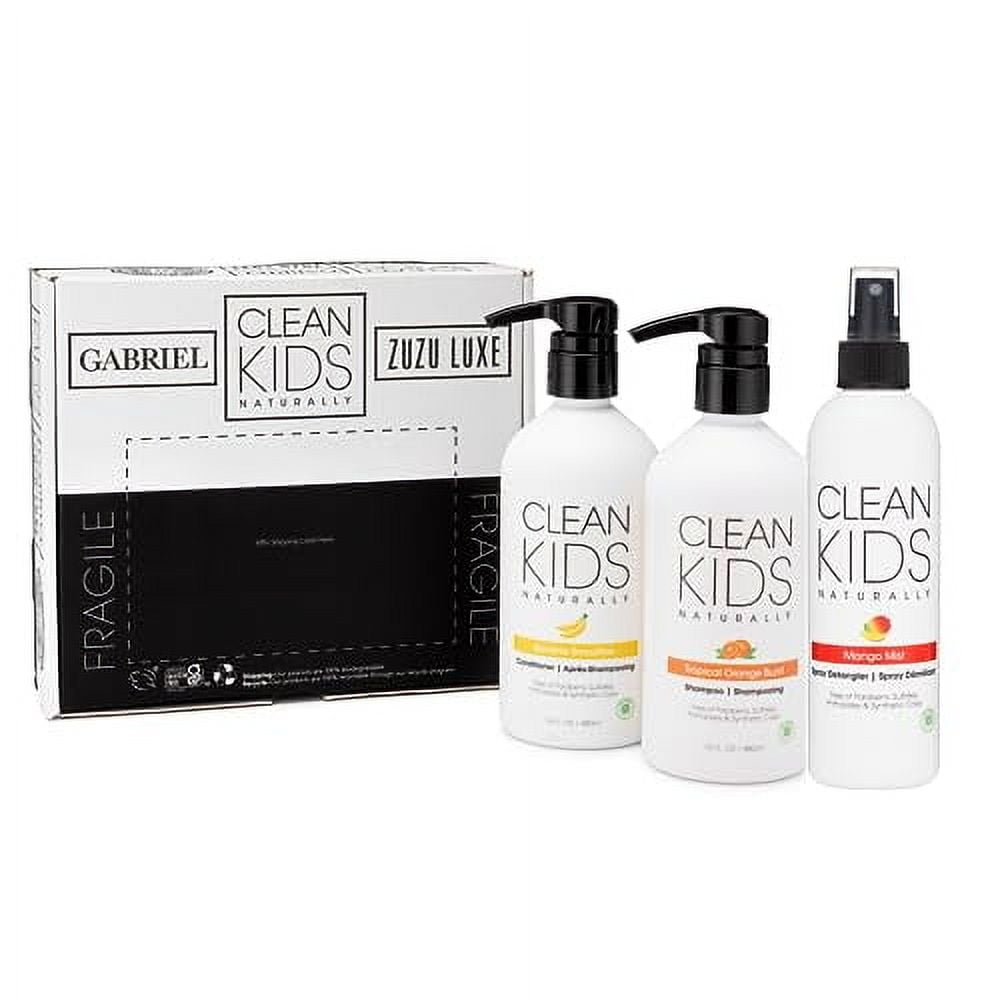 Clean Kids Naturally Bath Sets (Shampoo, Conditioner, & Detangler) EWG ...