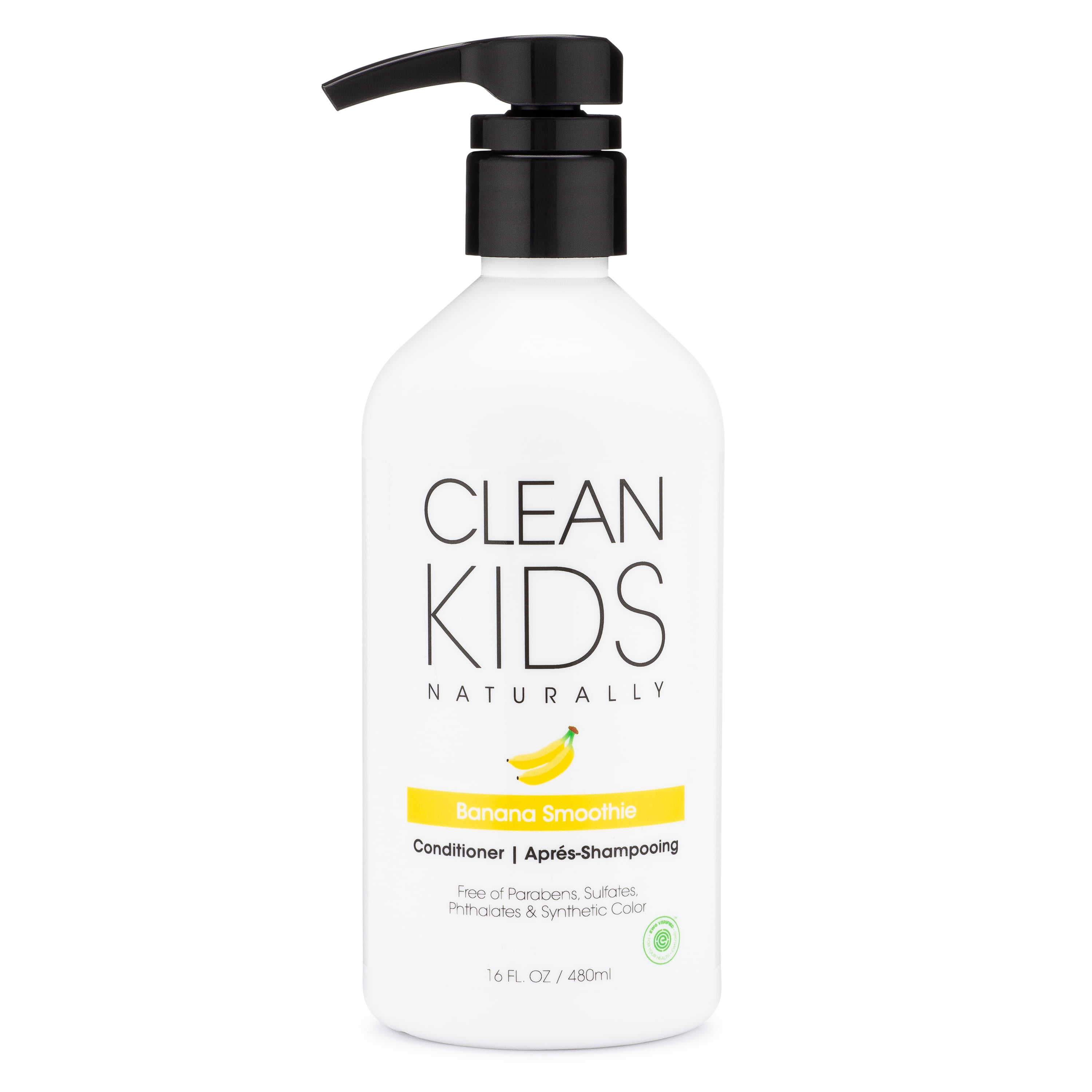 Clean Kids Naturally Detangler Conditioner | Banana Smoothie for ...