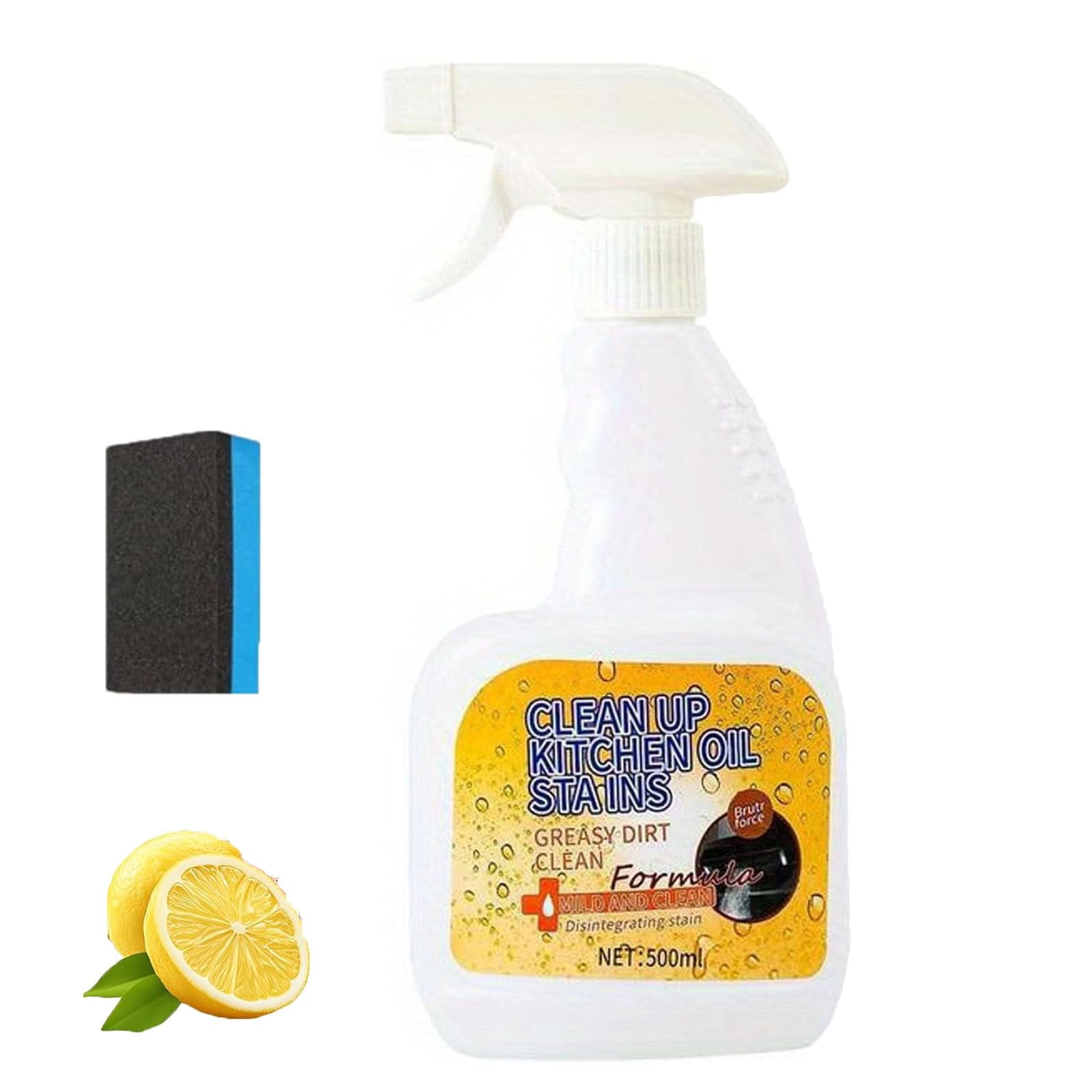Clean Up Kitchen Oil Stains, All-Purpose Oil Stain Cleaner, Kitchen Heavy Duty Cleaner Spray ...