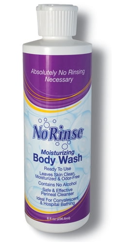 CleanLife No Rinse Body Wash, 8 fl oz, Paraben Free, Moisturizes Skin ...