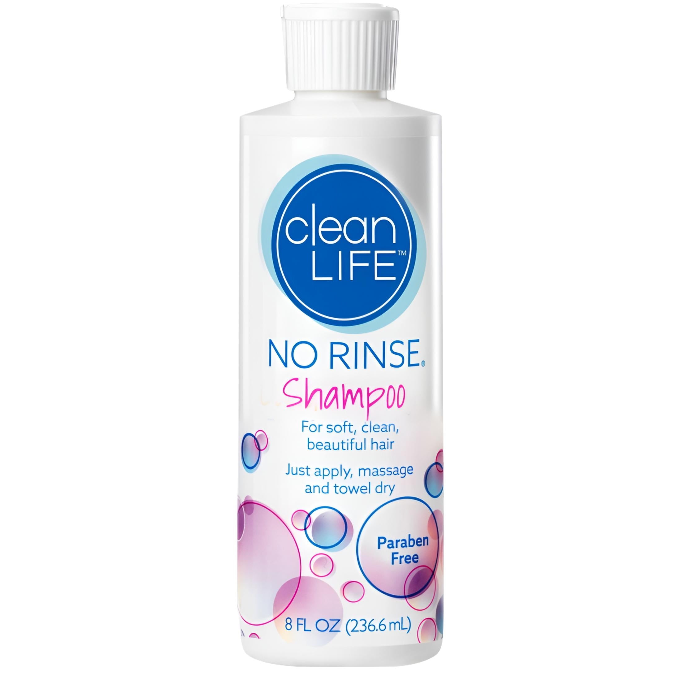No Rinse, Waterless Shampoo for Elderly, 8 fl oz, No Rinse Required, PH ...