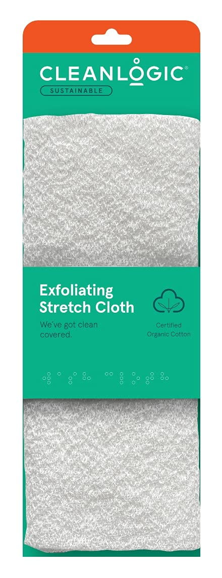 Clean Logic Exfoliating Stretch Cloth (Pack of 6) - Walmart.com
