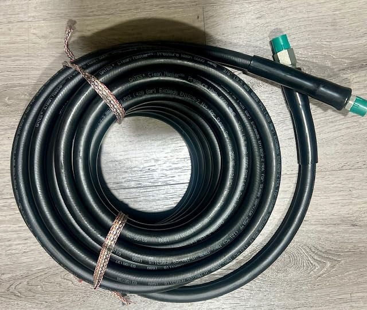 Clean Master Pressure Washer Hose 3/8" by 50' 6000 PSI - Walmart.com