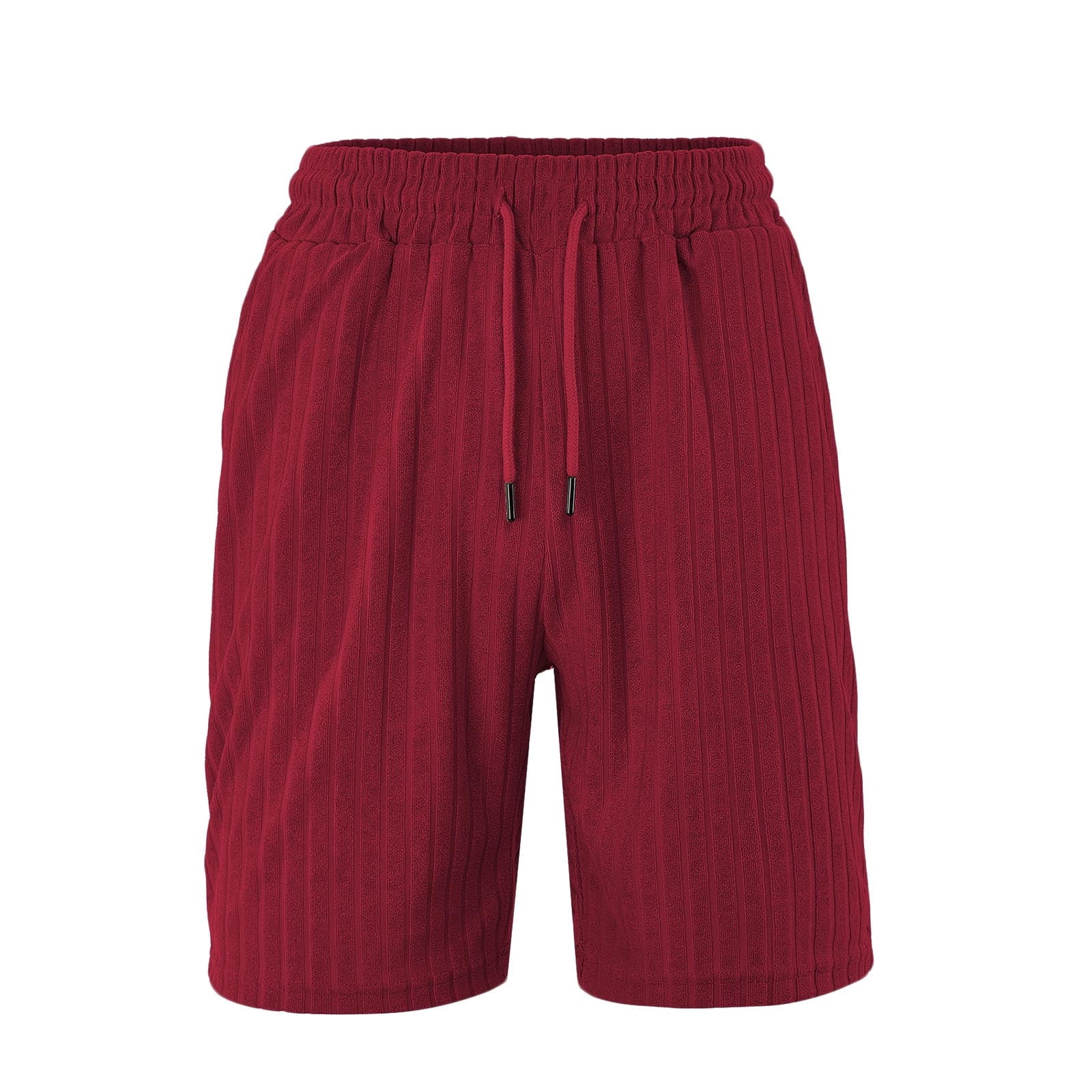 Clean Men's Athletic Pants Jacquard Pull On Stretch Beach Shorts ...