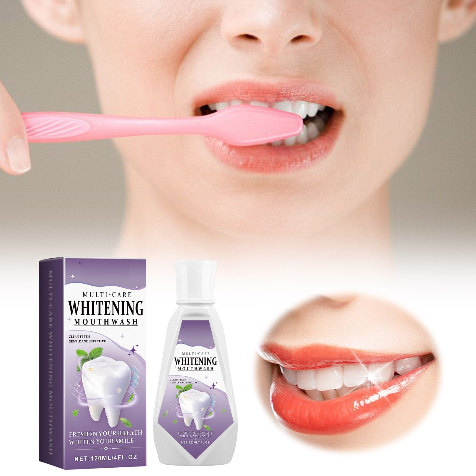 Automatic Toothbrush Clove Toothpaste Clean Mint Teeth Mouthwash ...