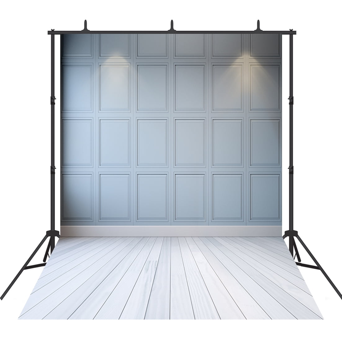 Clean Modern Interior Room White Floor Photography Background Youtube ...