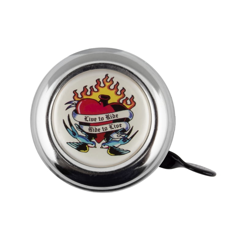 Clean Motion Swell Bells Live to Ride Silver Lever - Walmart.com