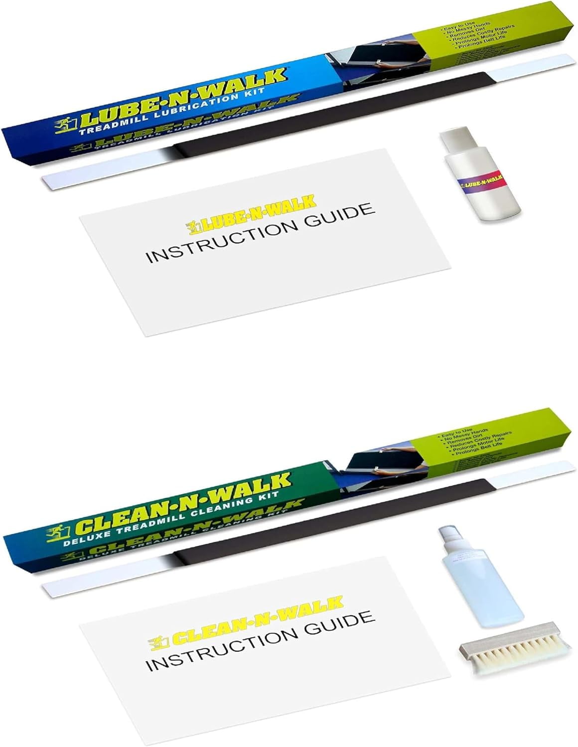 & Clean-N-Walk (Home Combo Kit) Original Treadmill Cleaning and ...