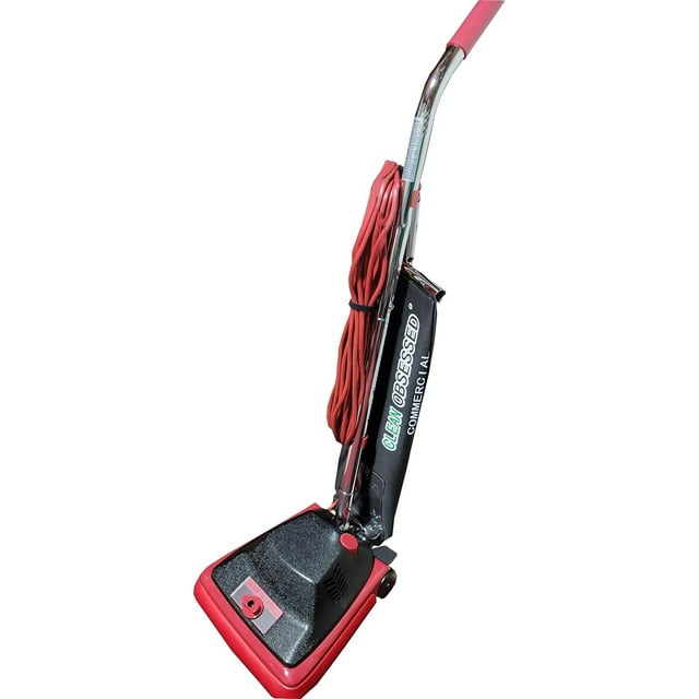Clean Obsessed 12 Inch Commercial Upright Vacuum CO12P - Walmart.com