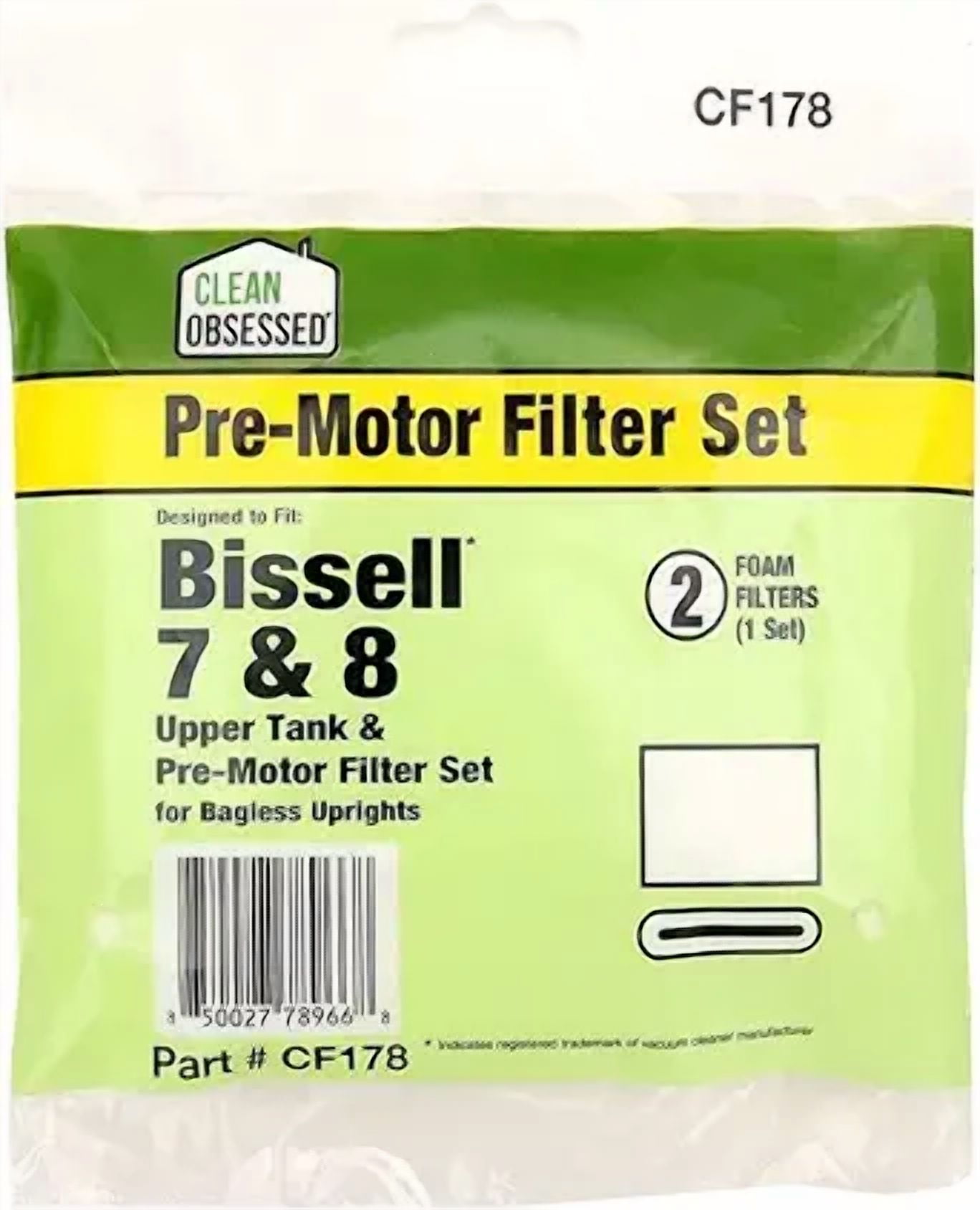 Clean Obsessed Replacement Filter Designed To Fit Bissell Style 7 ...
