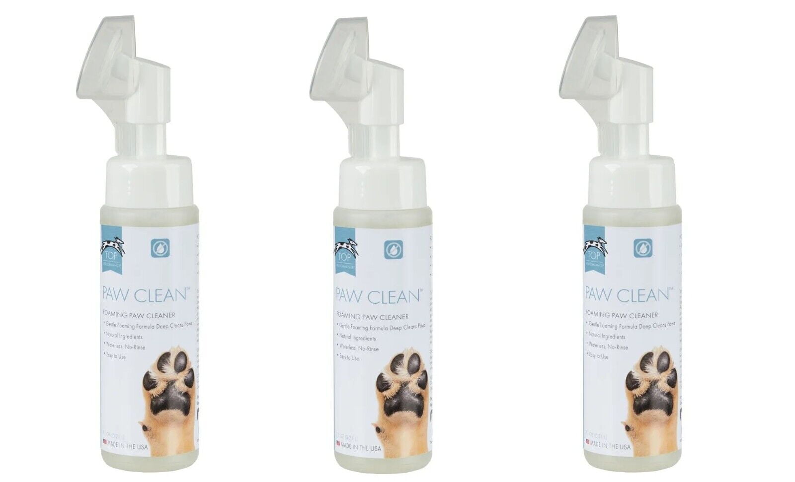 Clean Paw Dog Cat Pet Hypoallergenic Waterless Unscented Cleansing Foam ...