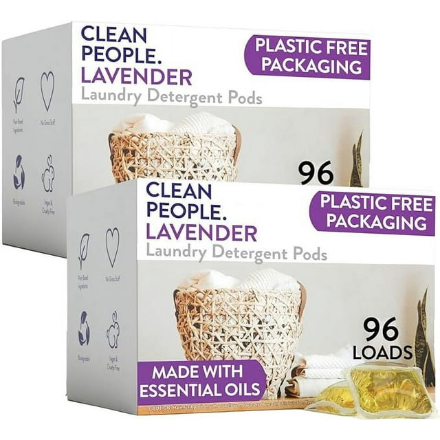 Free Shipping! Clean People Laundry Detergent Pods - Clean Ingredients ...
