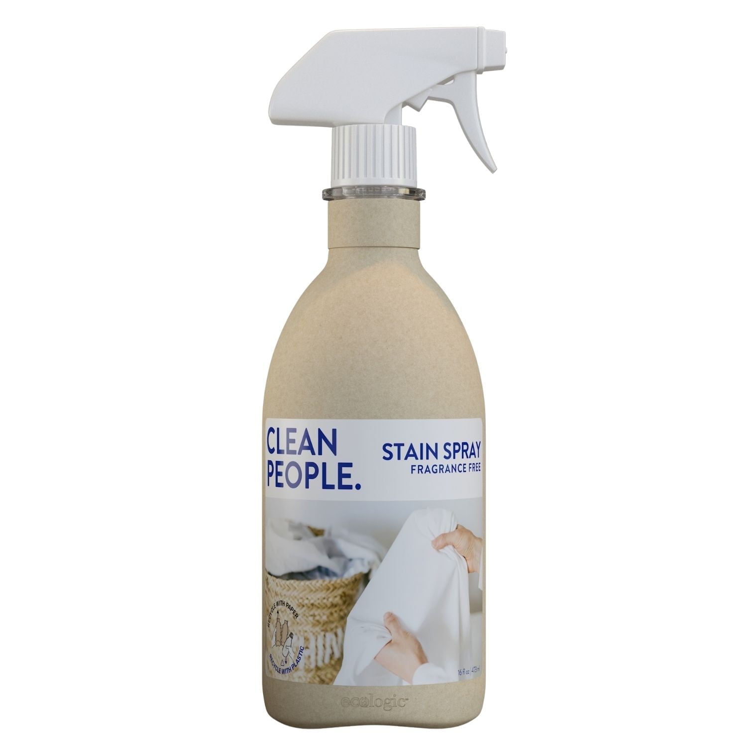 Clean People Stain Remover Spray - Natural Plant & Mineral-Based ...