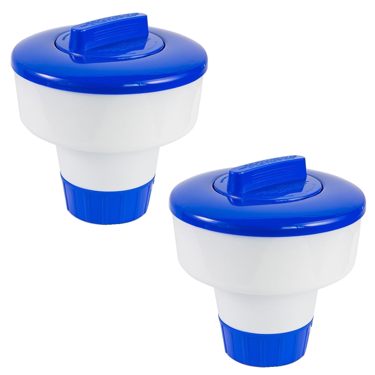 Clean Pool Pool Chlorine Floater Pool Spa Dispenser 2-Pack, Floating ...