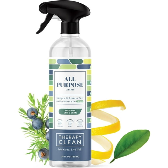Clean All Purpose Cleaning Spray - Juniper & Lemon Zest 24 fl. oz - 100 ...
