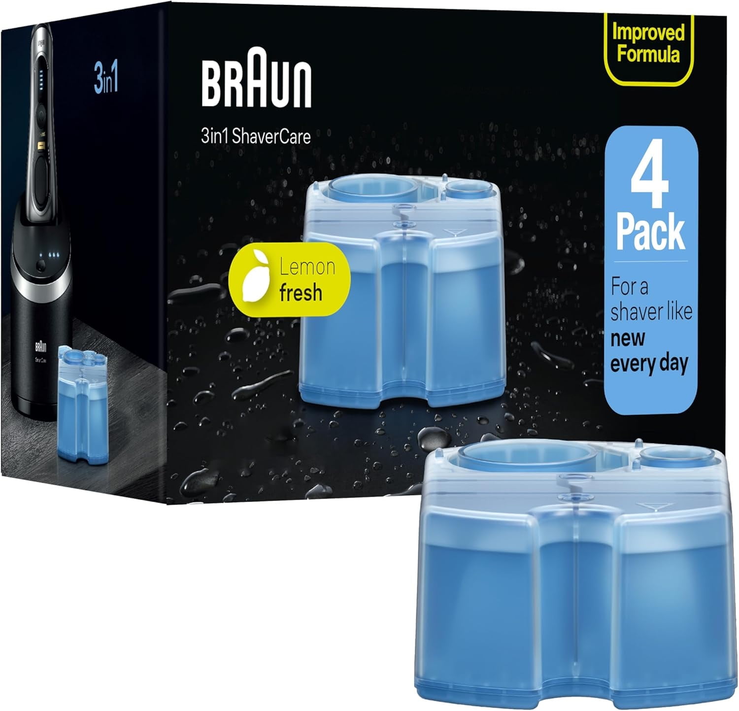 Clean & Renew Refill Cartridges CCR, Cleans your Shaver for Optimal ...