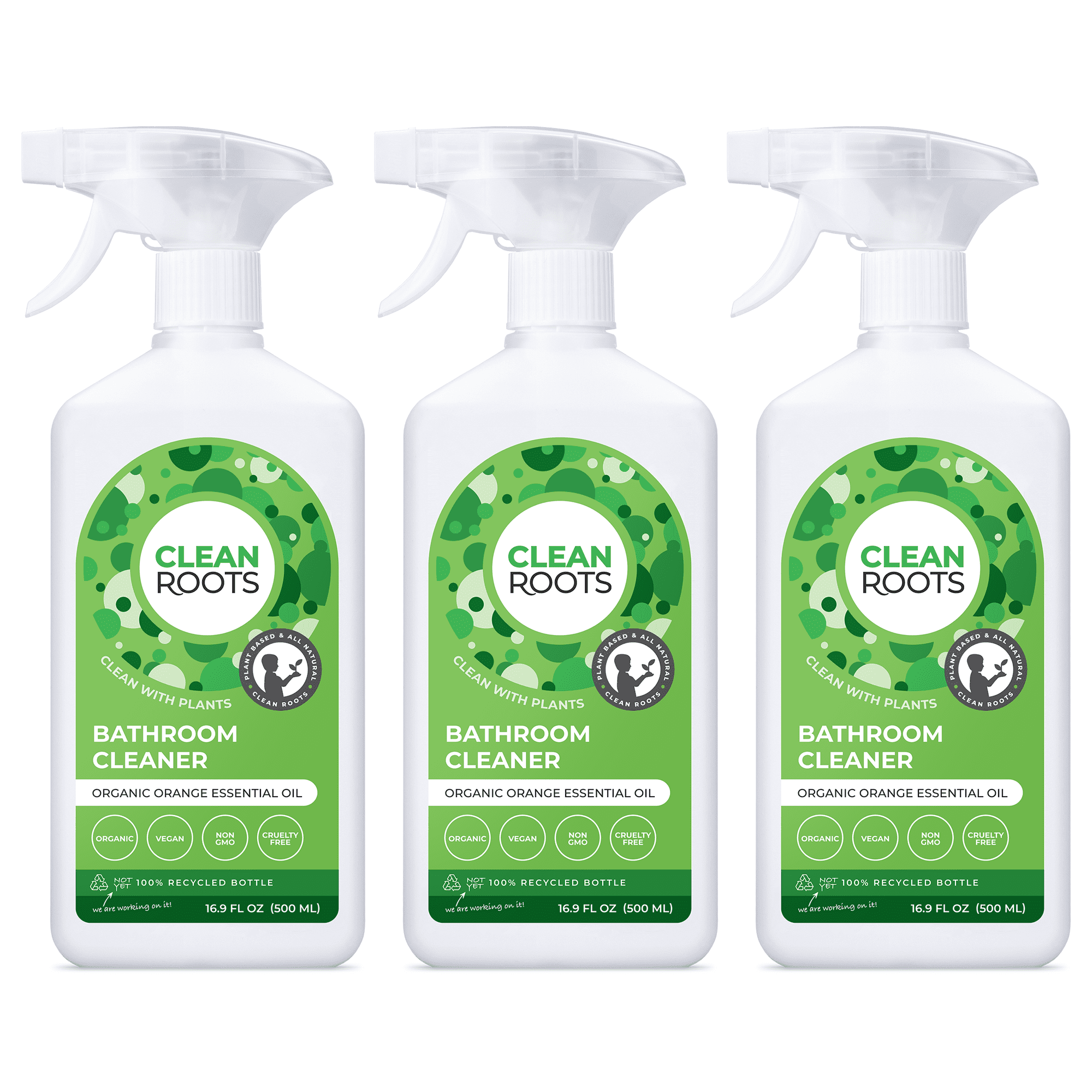 Clean Roots Bathroom Cleaner, EcoGarantie Certified 100% Organic ...