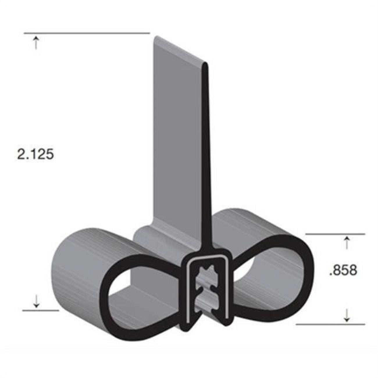 Clean Seal ML-6705-50 Black Double Bulb & Slide-Out Wiper Seal ...