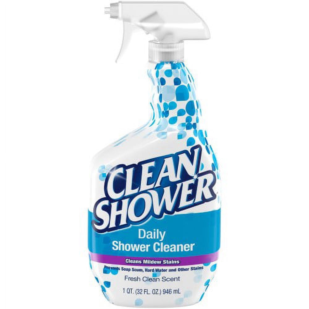 Clean Shower Fresh Clean Scent Daily Shower Cleaner 1 qt (Pack of 36 ...