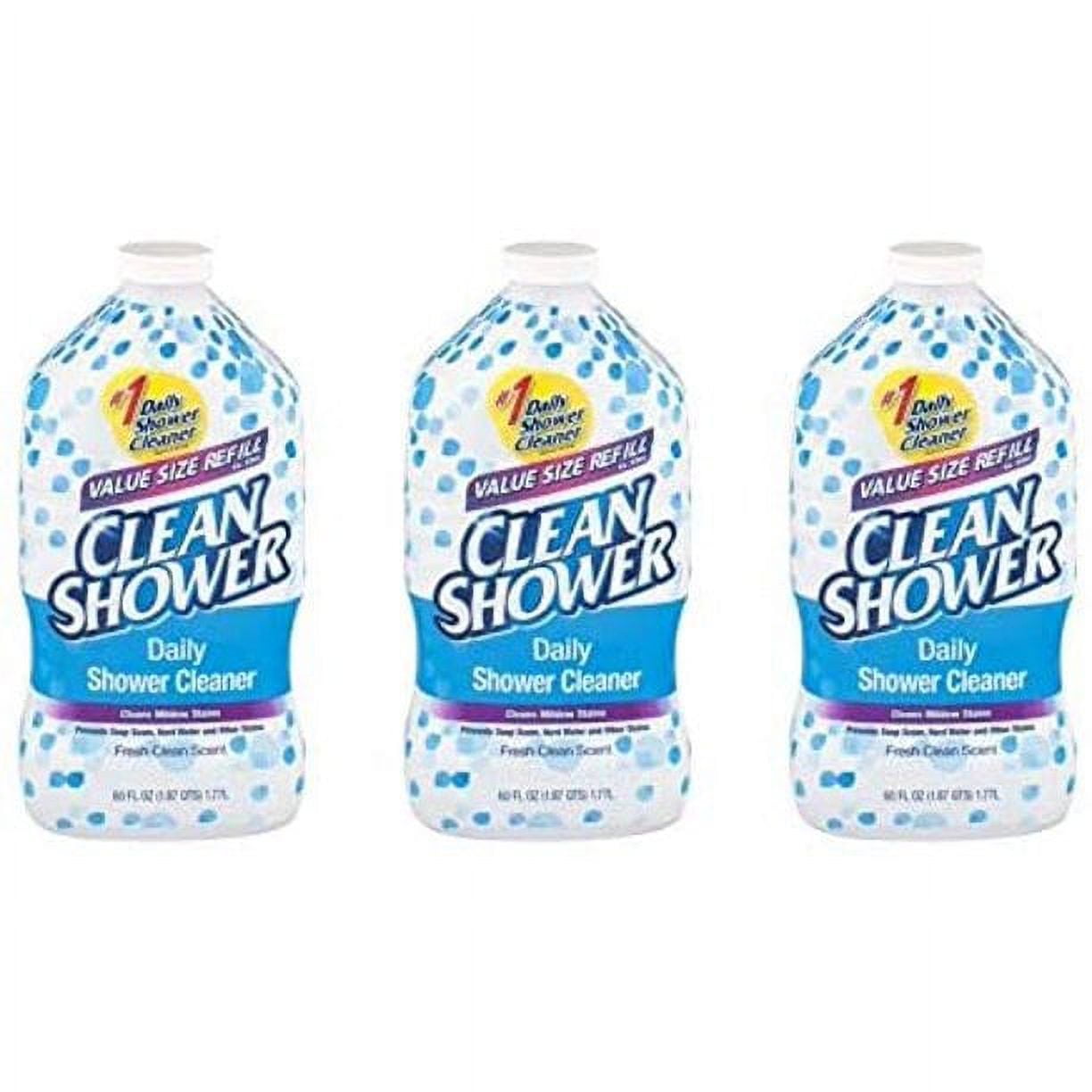 Clean Shower No Scent Basin Tub and Tile Cleaner 60 oz. Liquid, Pack Of ...