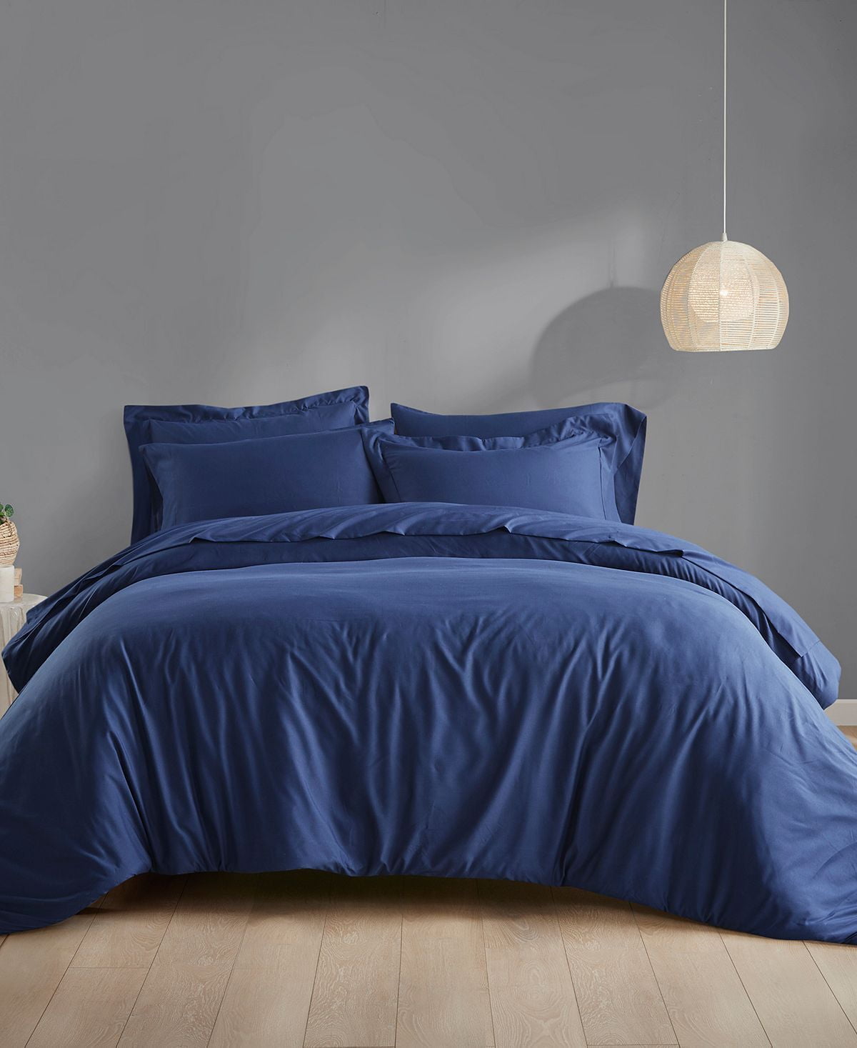 Clean Spaces 5-Pc. Comforter Set Bedding – Navy, Twin - Walmart.com