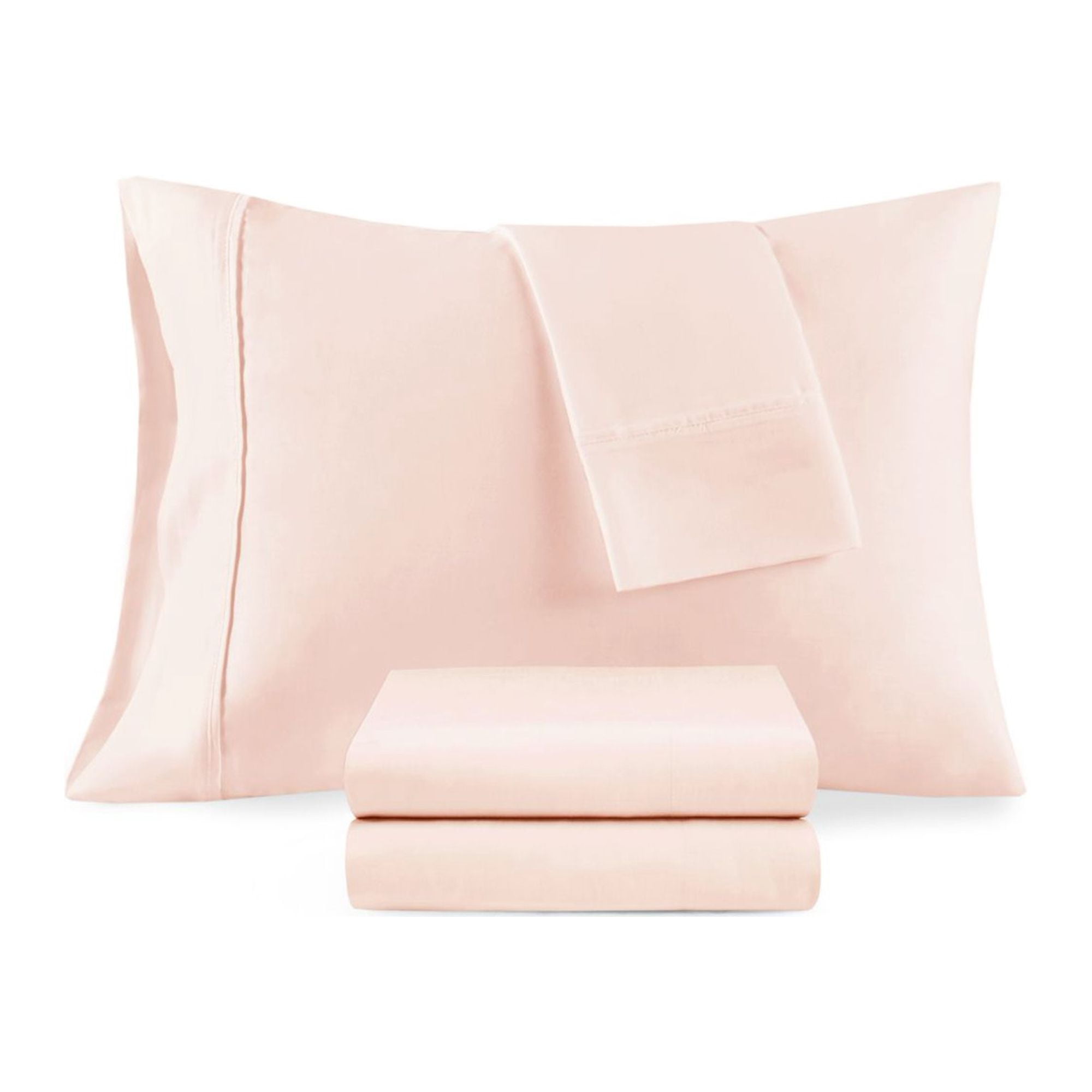 Clean Spaces UltraFresh 800 Thread Count King Size Bed Sheet Set, Pink ...