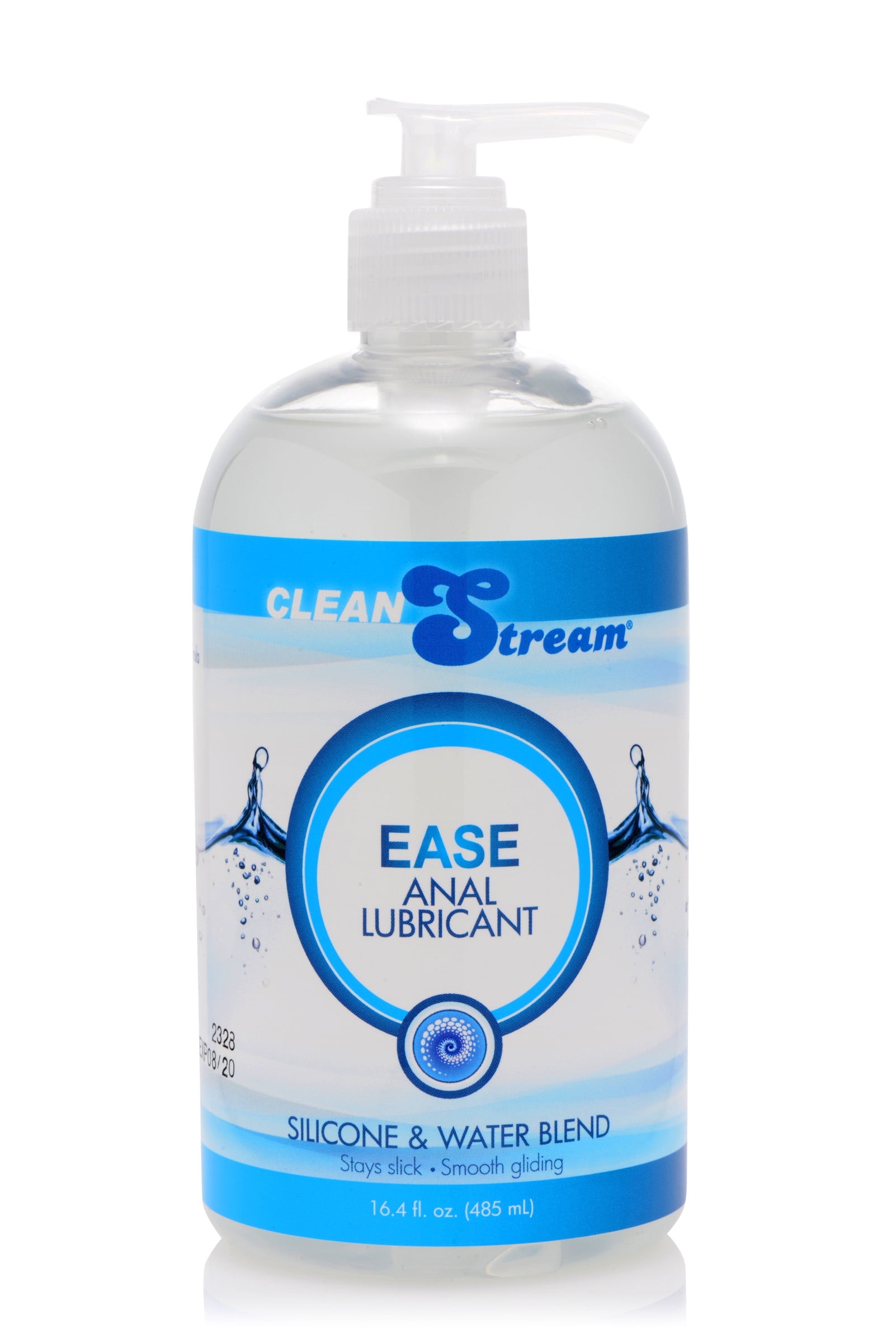 Cleanstream Ease Personal Silicone Lubrication - Hybrid Anal Lube, 16.4 ...