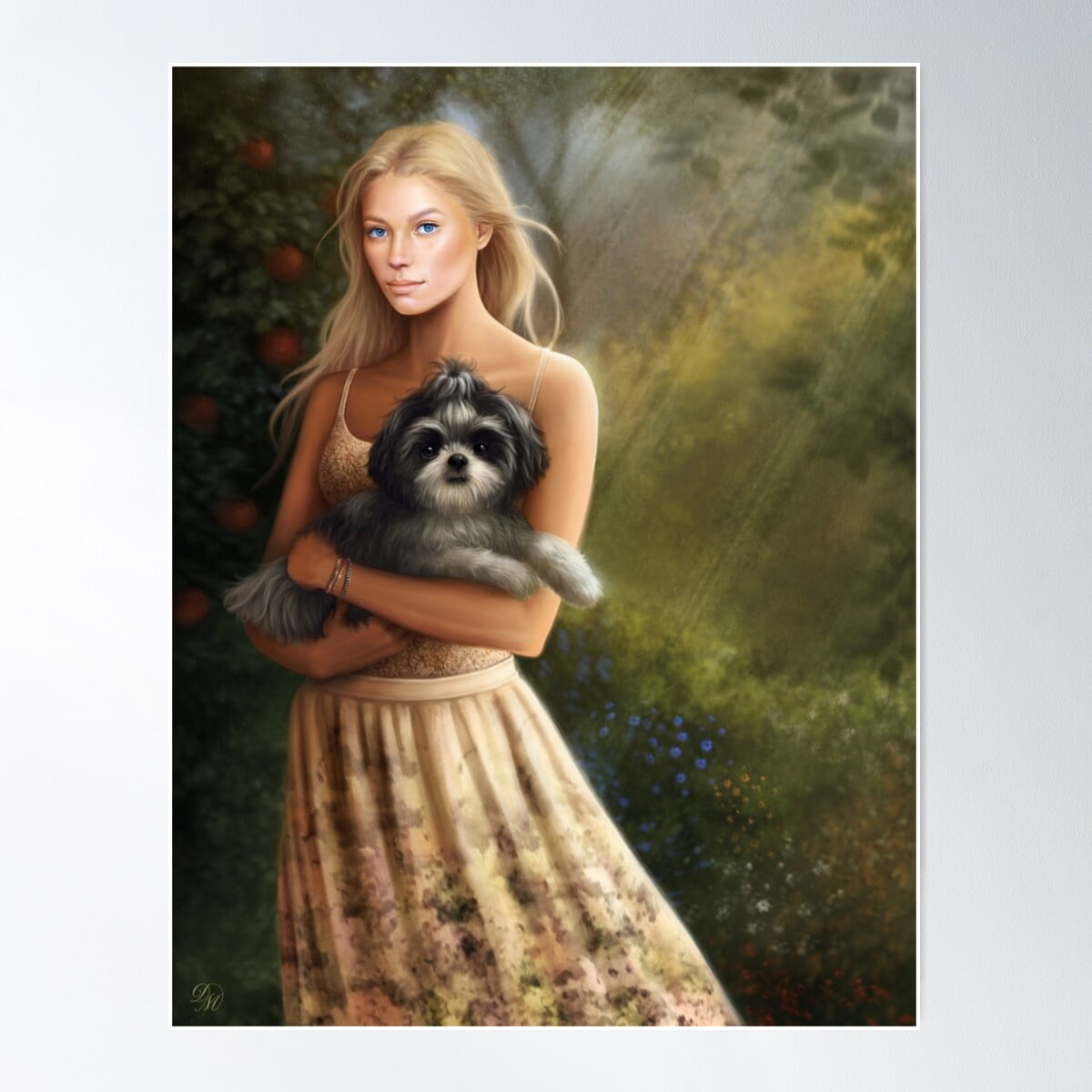 Clean Sweep: Dina Poster Wall Art, Modern Wall Decor For Living Room ...